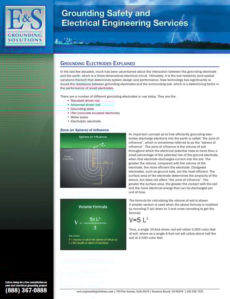 Grounding Electrodes Explained | ES Grounding
